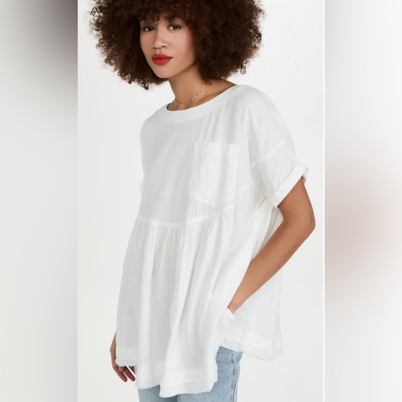 We The Free | Tops | Sold Outfree People Moon City Top Ivory | Poshmark